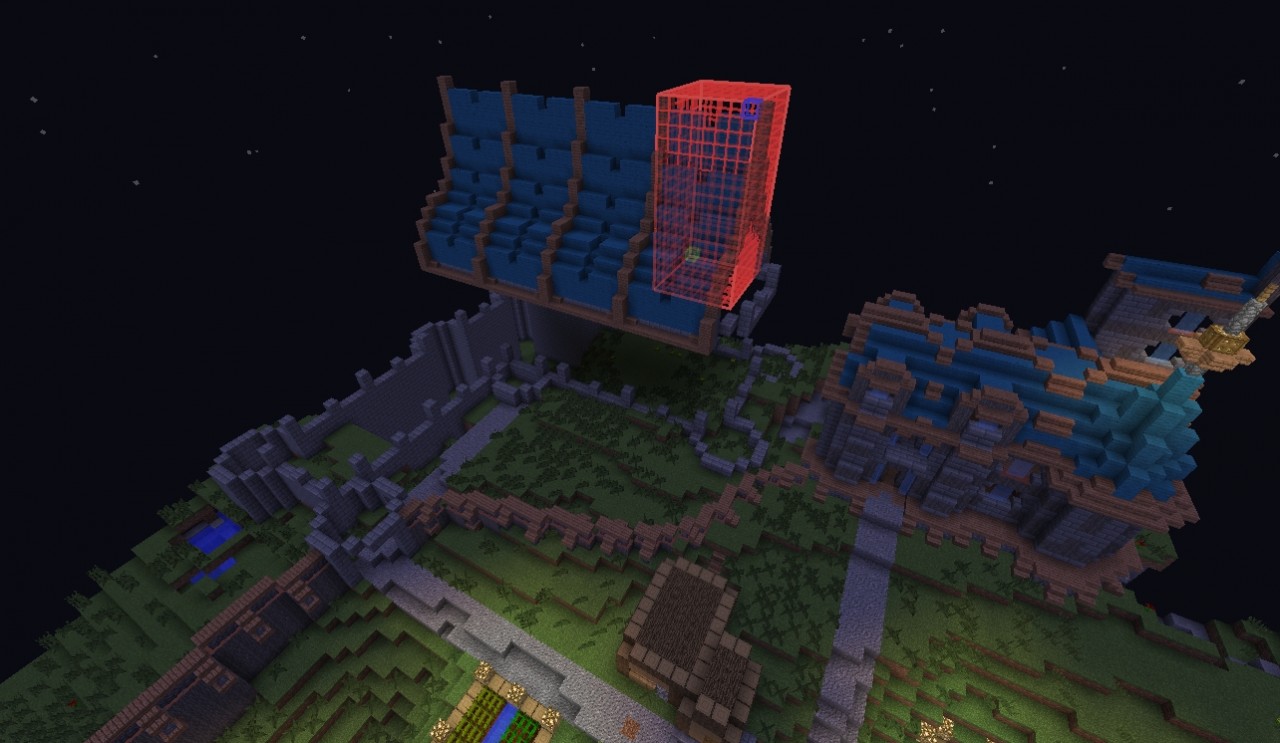 Random "Town" Experiment Minecraft Map