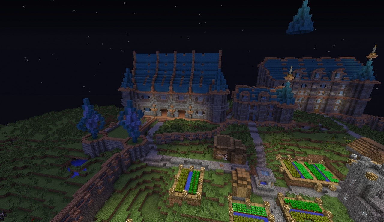 Random "Town" Experiment Minecraft Map