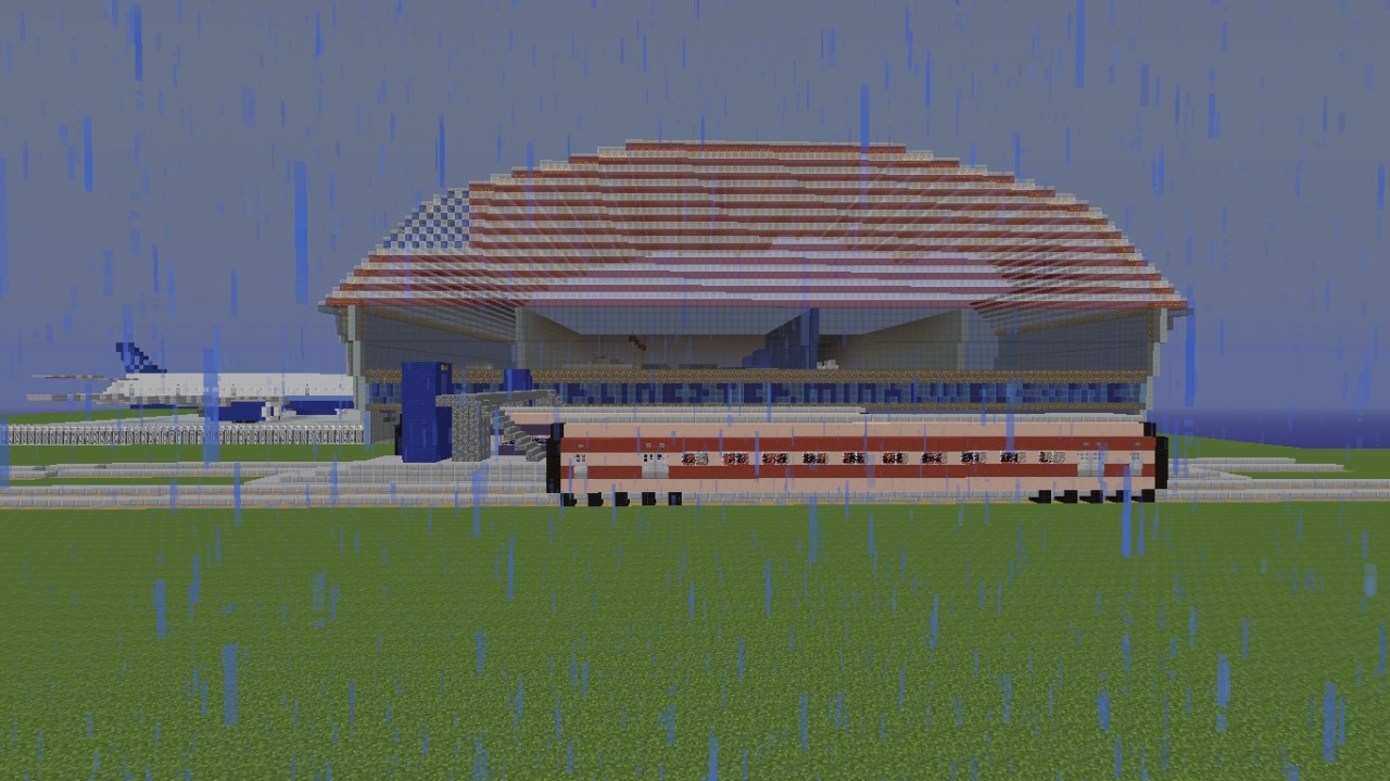 United Airlines Terminal (part of airport project) Minecraft Map