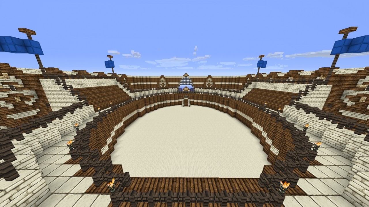 Quick Arena Build Minecraft Map