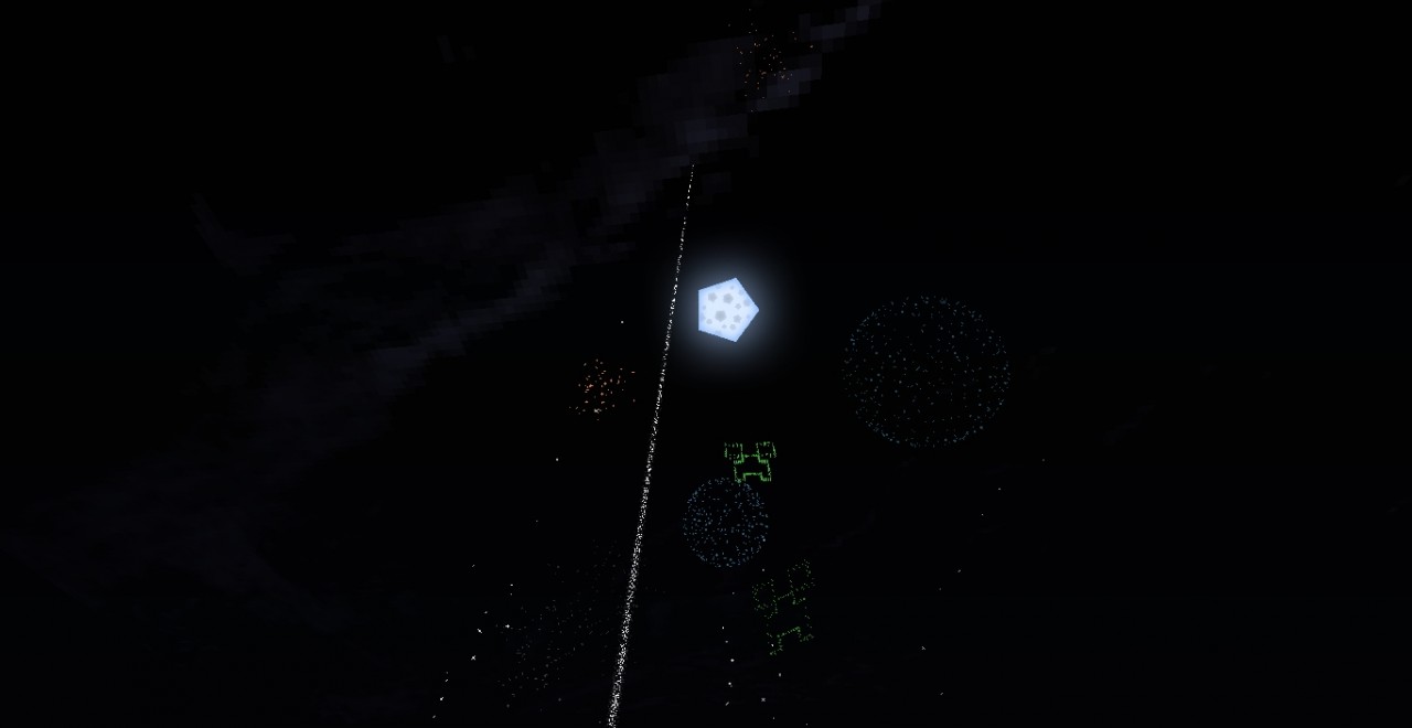 Happy B'Day Cake MAP with FIREWORKS Minecraft Map