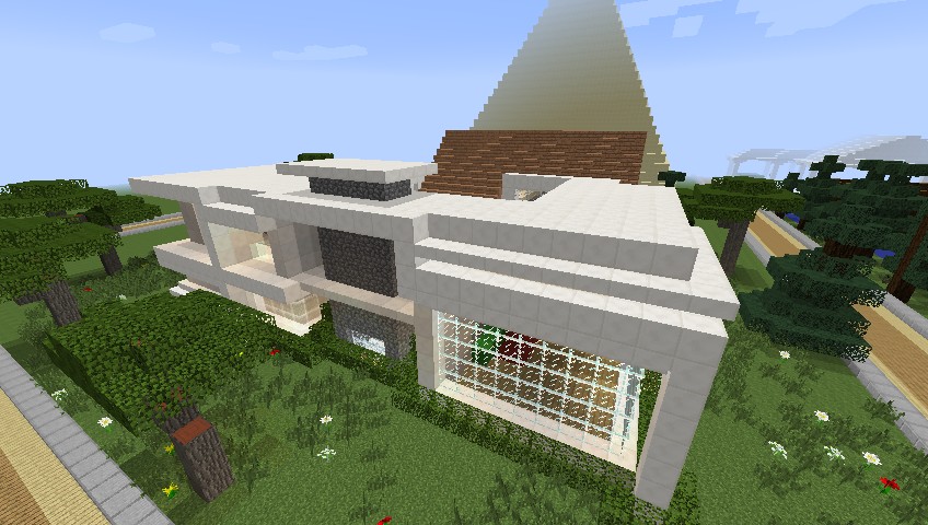 Creative: Modern house Minecraft Map