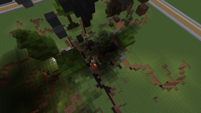 Creative: Flying island Minecraft Map