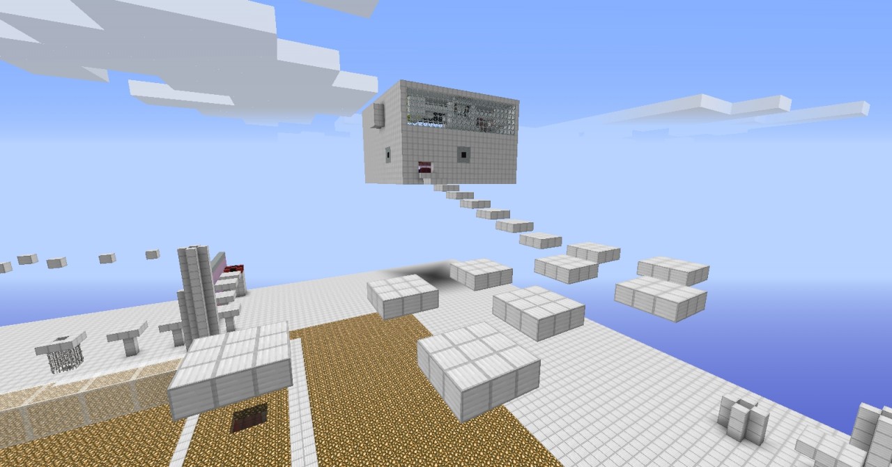 Super Station - Sonic Themed Parkour Minecraft Map