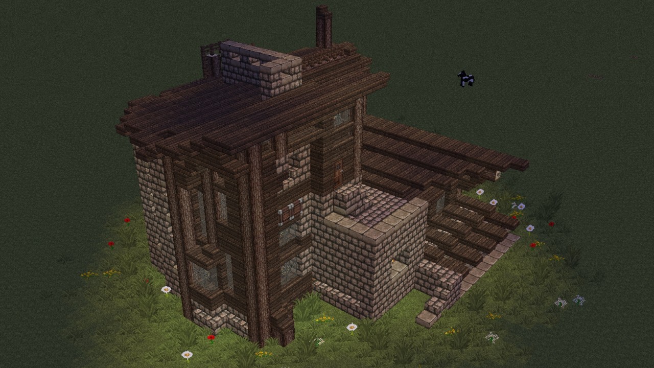 Modern Rustic Home 1 Minecraft Map