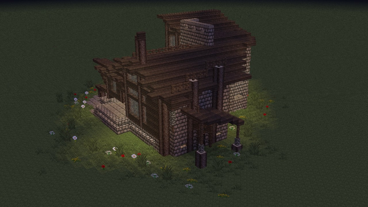 Modern Rustic Home 1 Minecraft Map