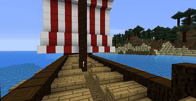 Viking Longship Minecraft Map