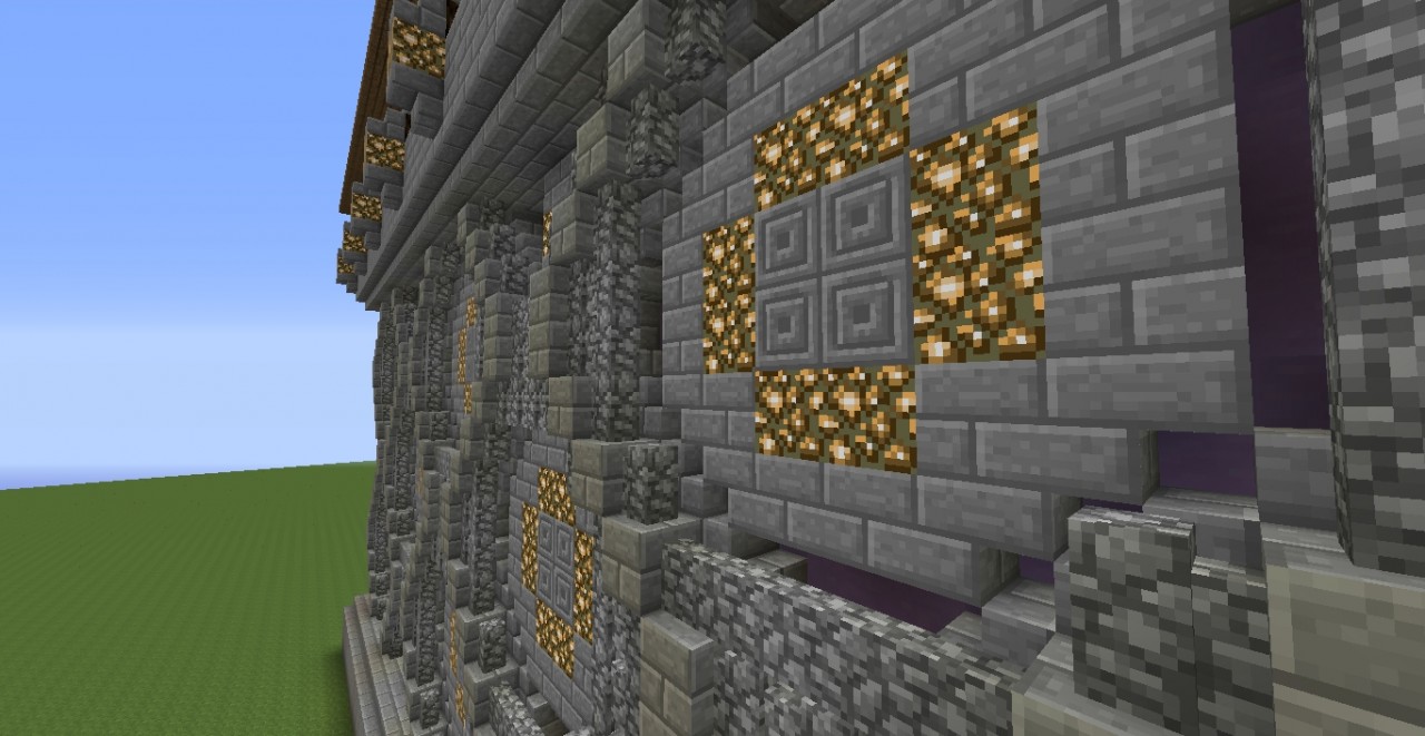 Wall Sample- "Regal Might" Minecraft Map