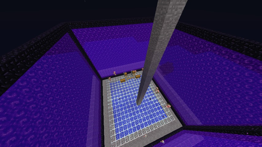 Zombie Pigman XP/Gold Farm (Semi Auto) Minecraft Map