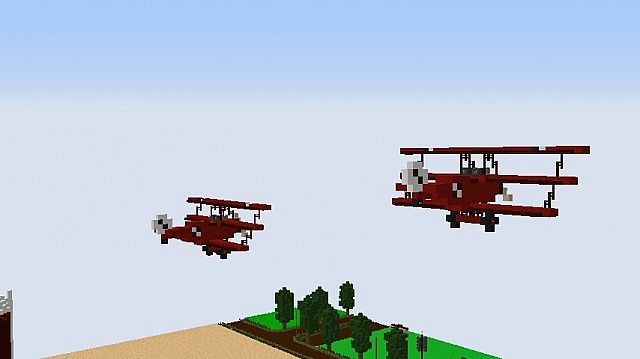 Fokker Dr.I | Red Baron - WWI Anniversary Special Minecraft Map