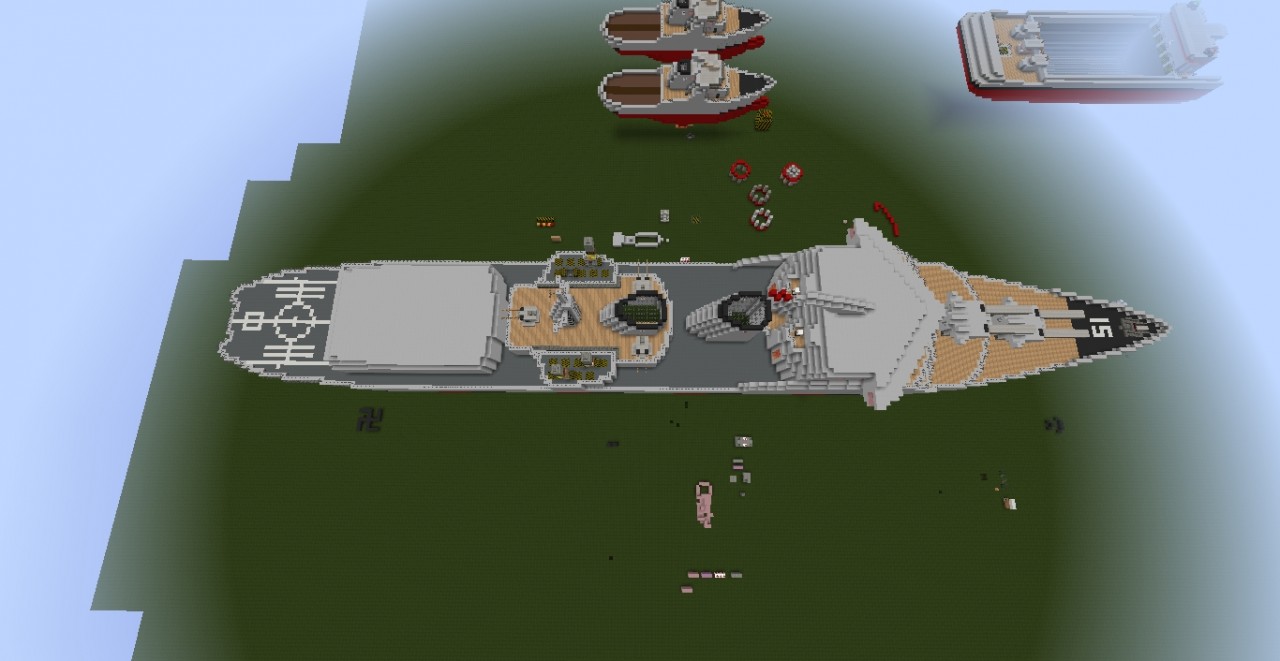 Minecraft Battleship Minecraft Map