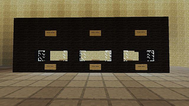 Shuttle Train Station (part of large airport project) Minecraft Map