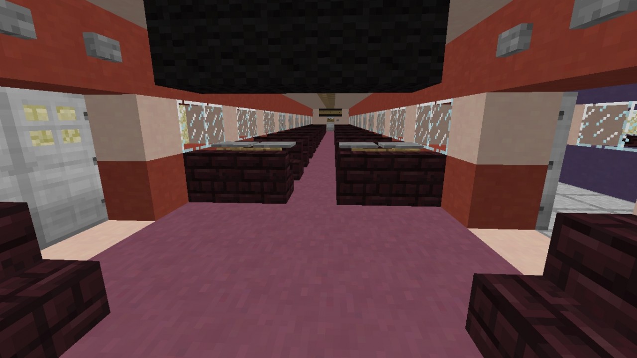 Shuttle Train Station (part of large airport project) Minecraft Map