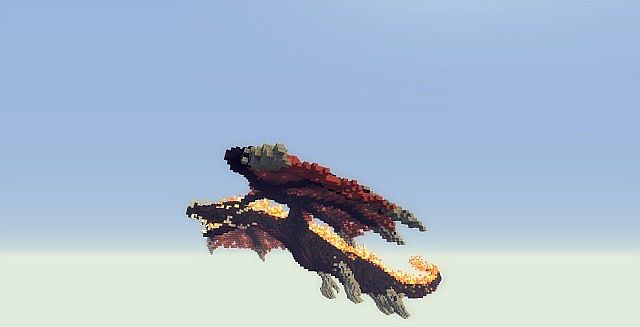 Fire Dragon Minecraft Map