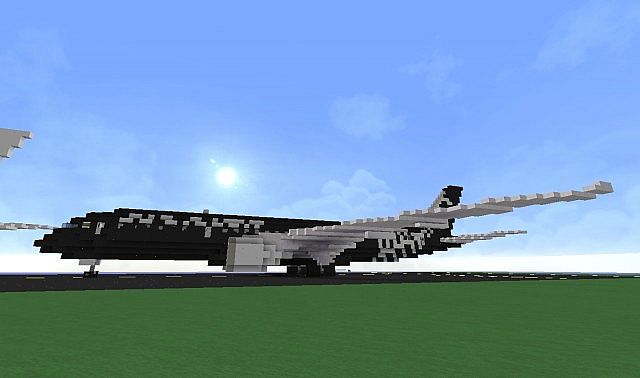 [Airplane] Boeing 787-9 Dreamliner (789) Minecraft Map