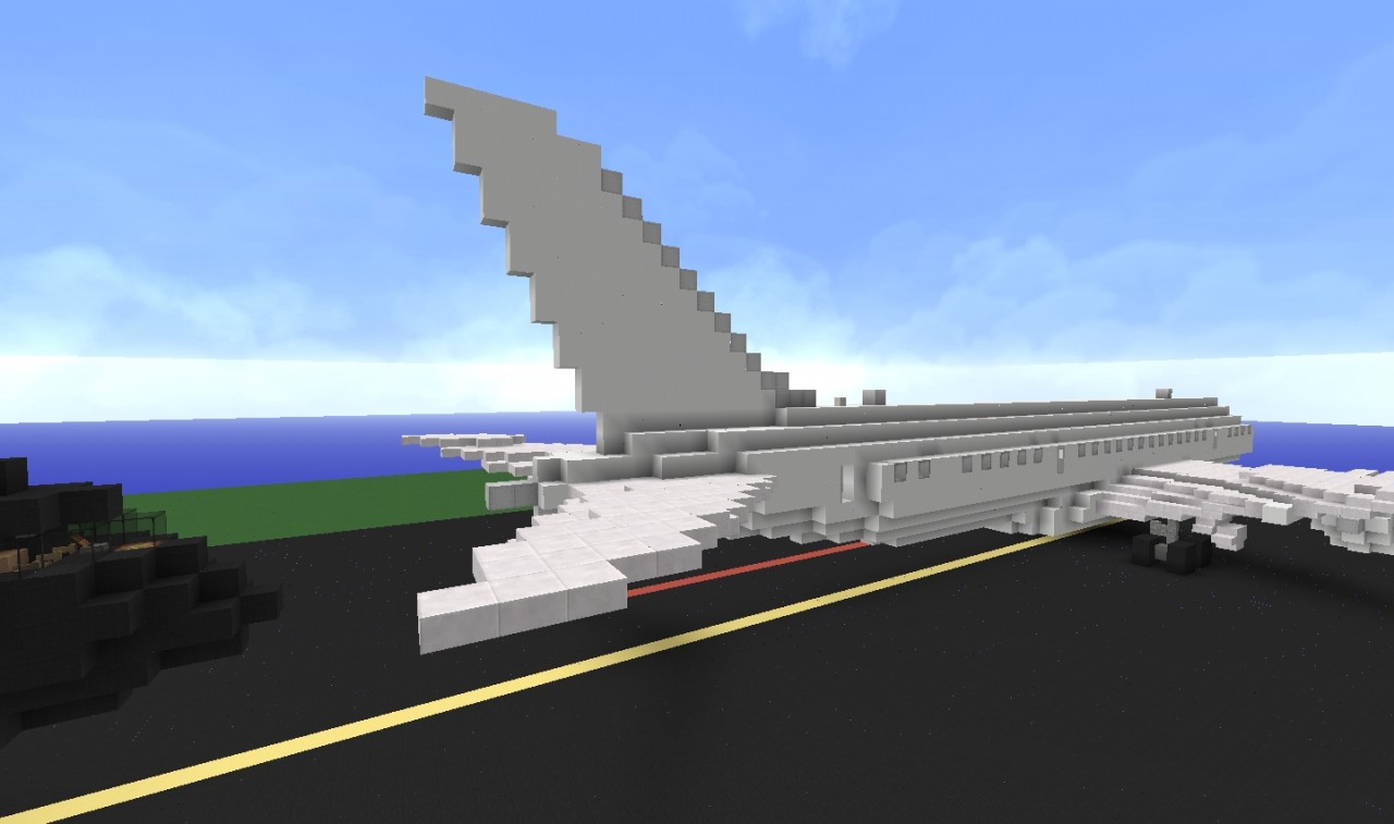 [Airplane] Boeing 787-9 Dreamliner (789) Minecraft Map