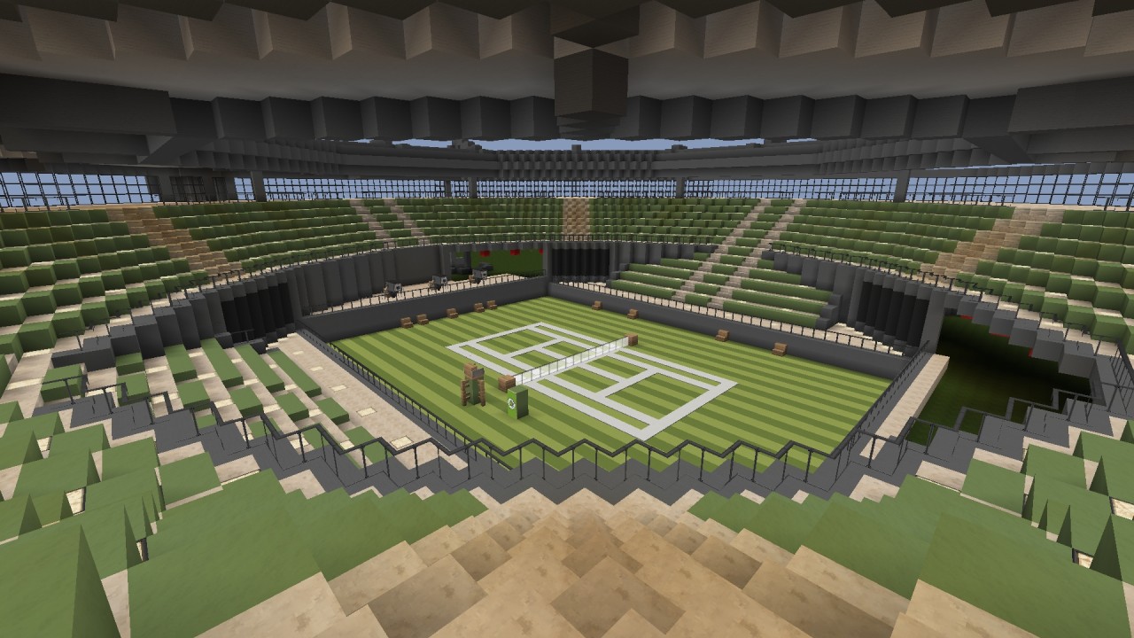 Tennis Stadium Minecraft Map