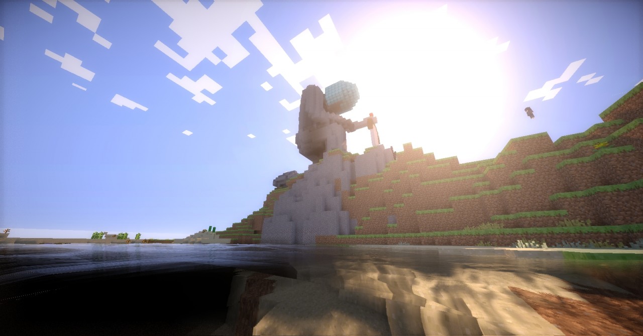First Statue Minecraft Map