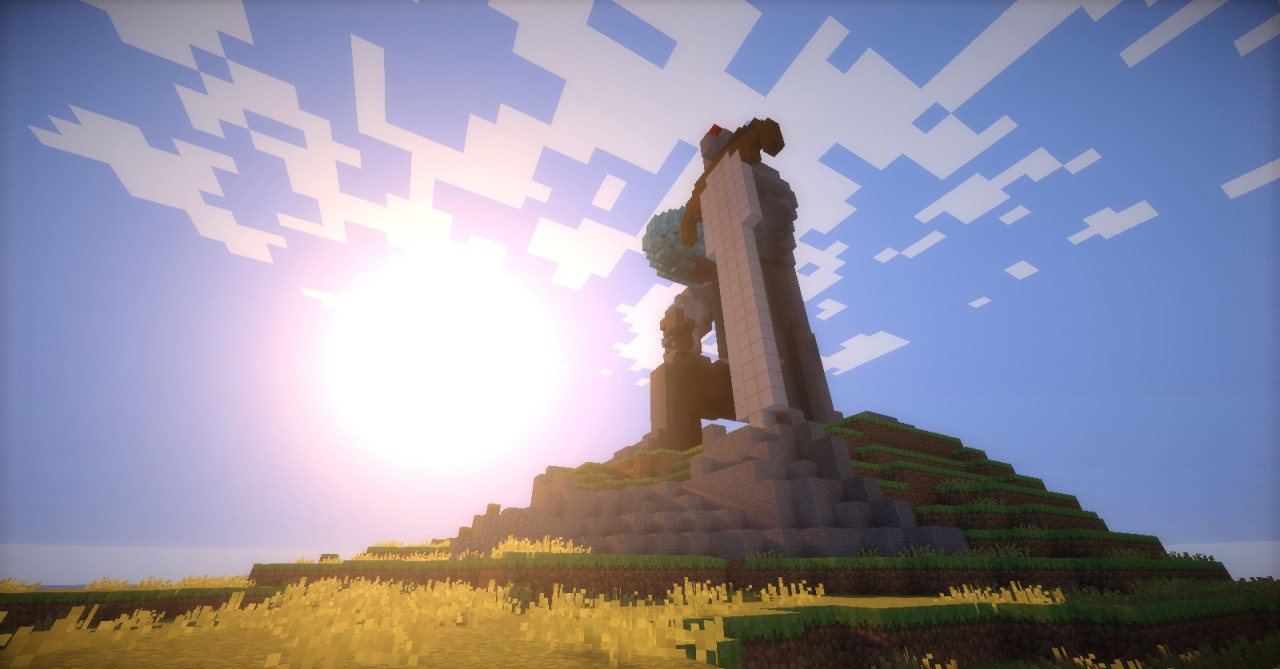 First Statue Minecraft Map