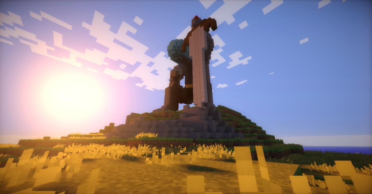 First Statue Minecraft Map