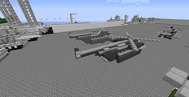 MILITARY VEHICLES(Futuristic style) Minecraft Map