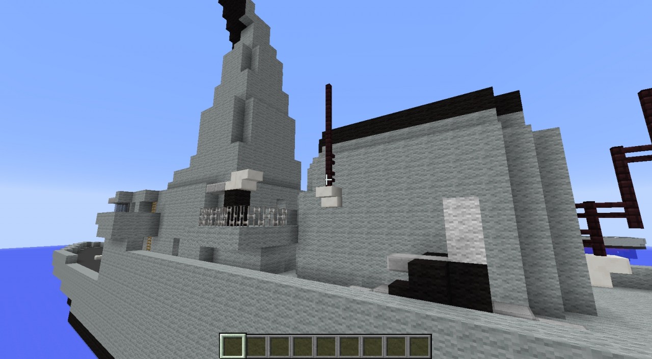 TripleAFilms Type_45_destroyer Minecraft Map