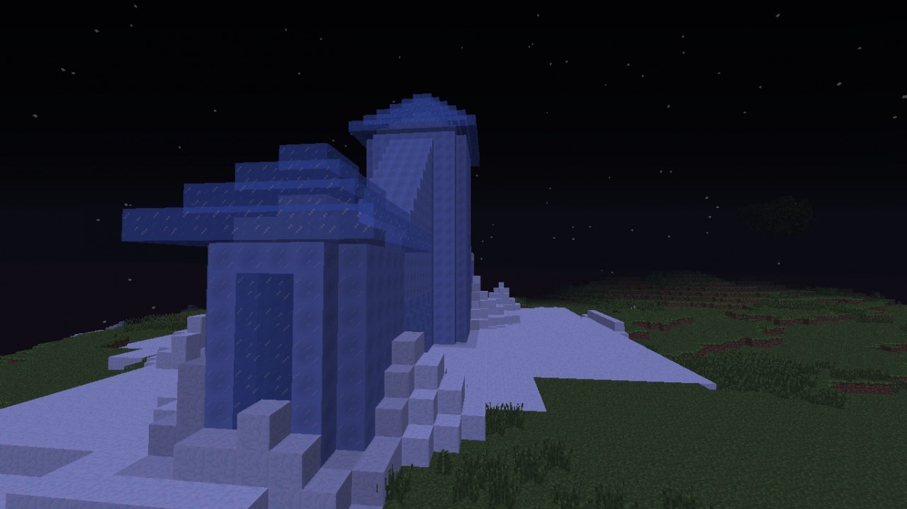 The Frost Castle (head into the clouds project contest entry) Minecraft Map