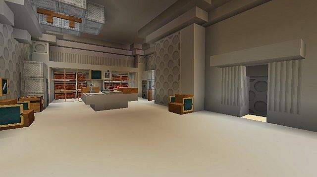 TARDIS Console Rooms Minecraft Map