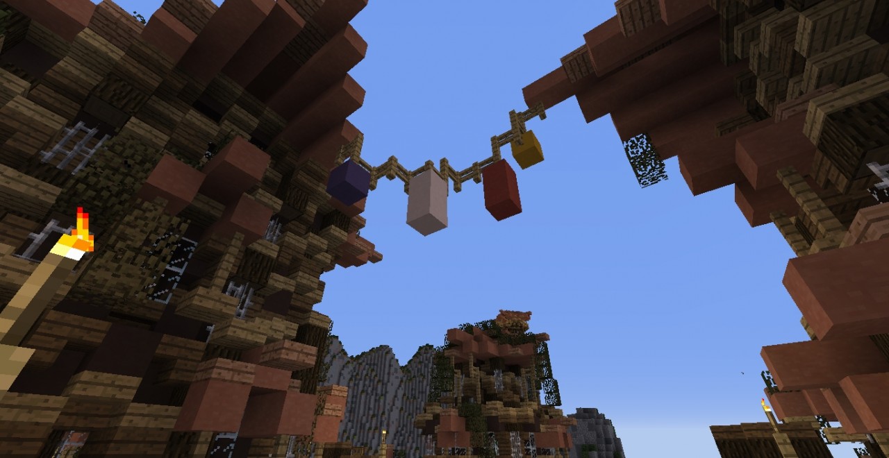 Small fishing town (Original) | Fishing village Minecraft Map