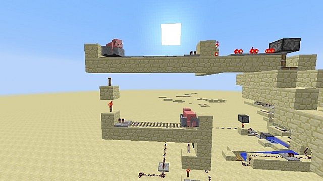 Rube Goldberg Machine Minecraft Map