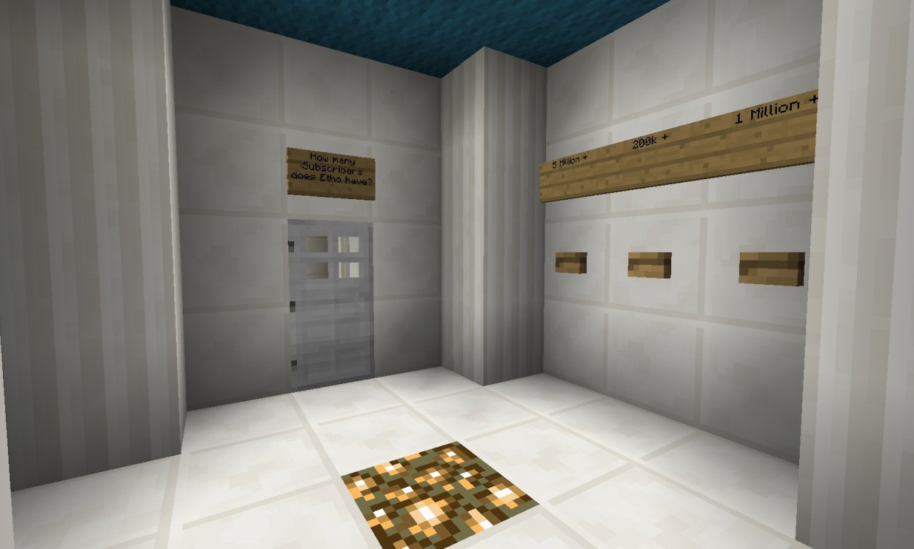 Etho's Quiz Minecraft Map