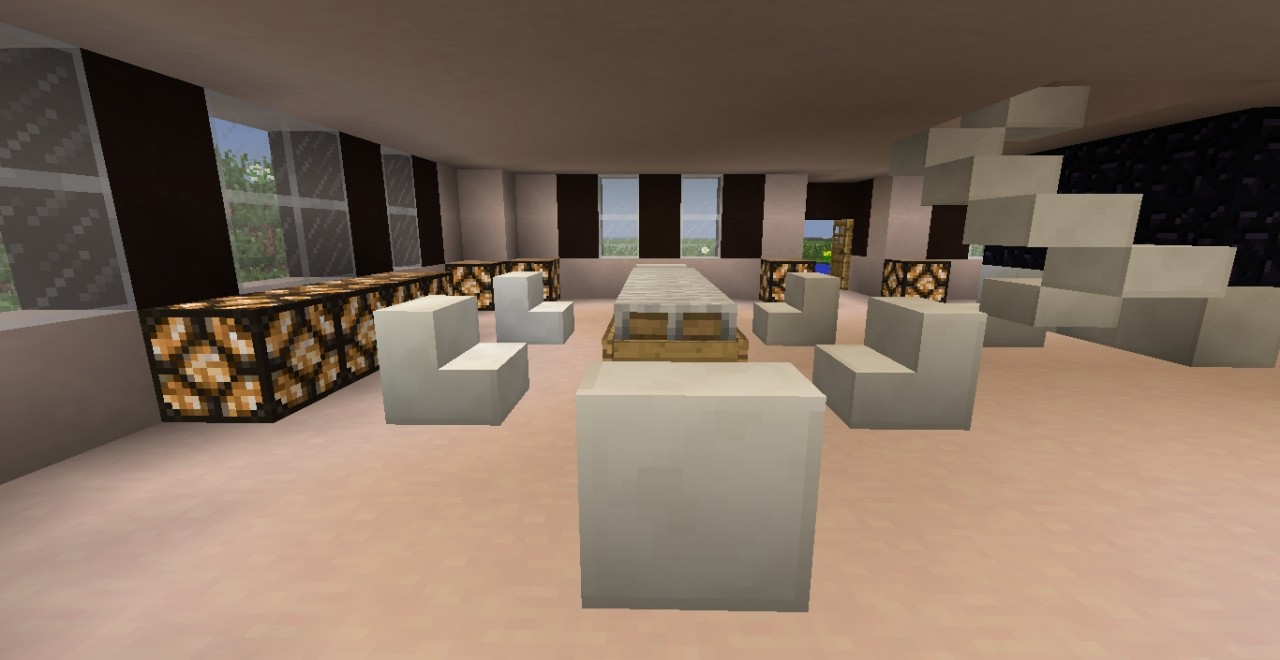 Simple Modern House Minecraft Map