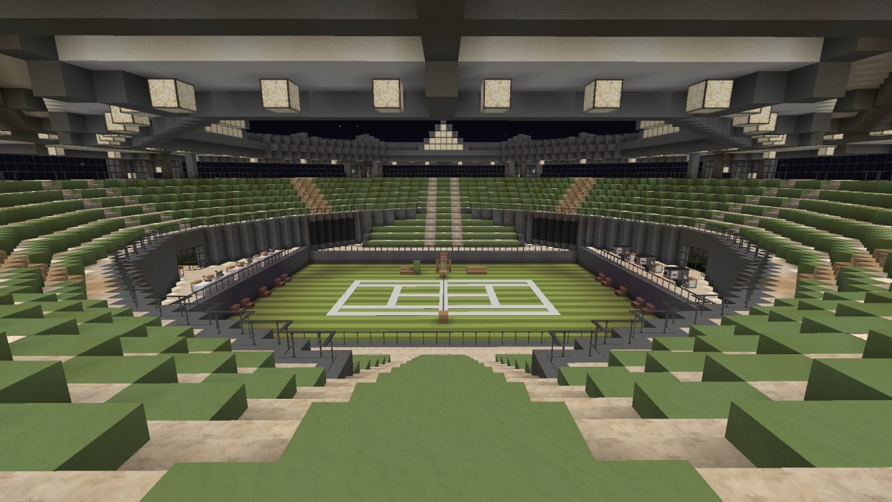 Tennis Stadium Minecraft Map