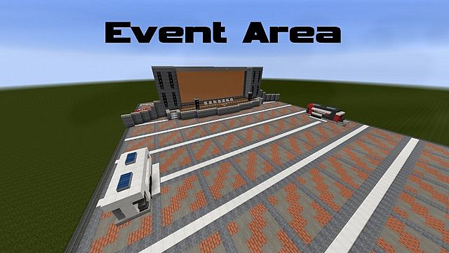 Outdoor Event Area Minecraft Map