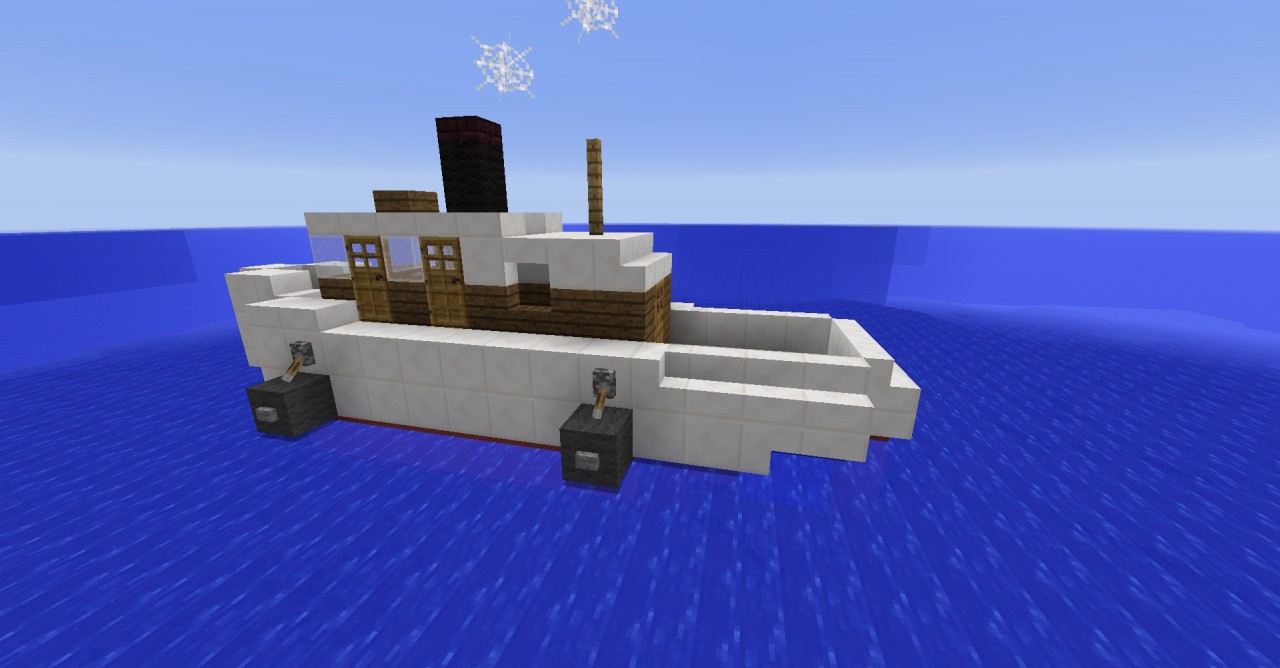 Sandman tugboat [1910] Minecraft Map