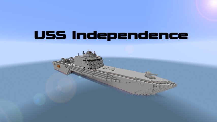 USS Independence Minecraft Map