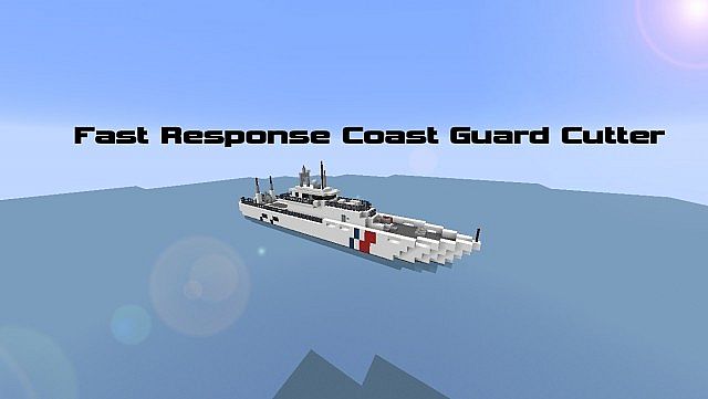 Fast Response Coast Guard Cutter Minecraft Map