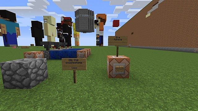 Drop From Stone Minecraft Map