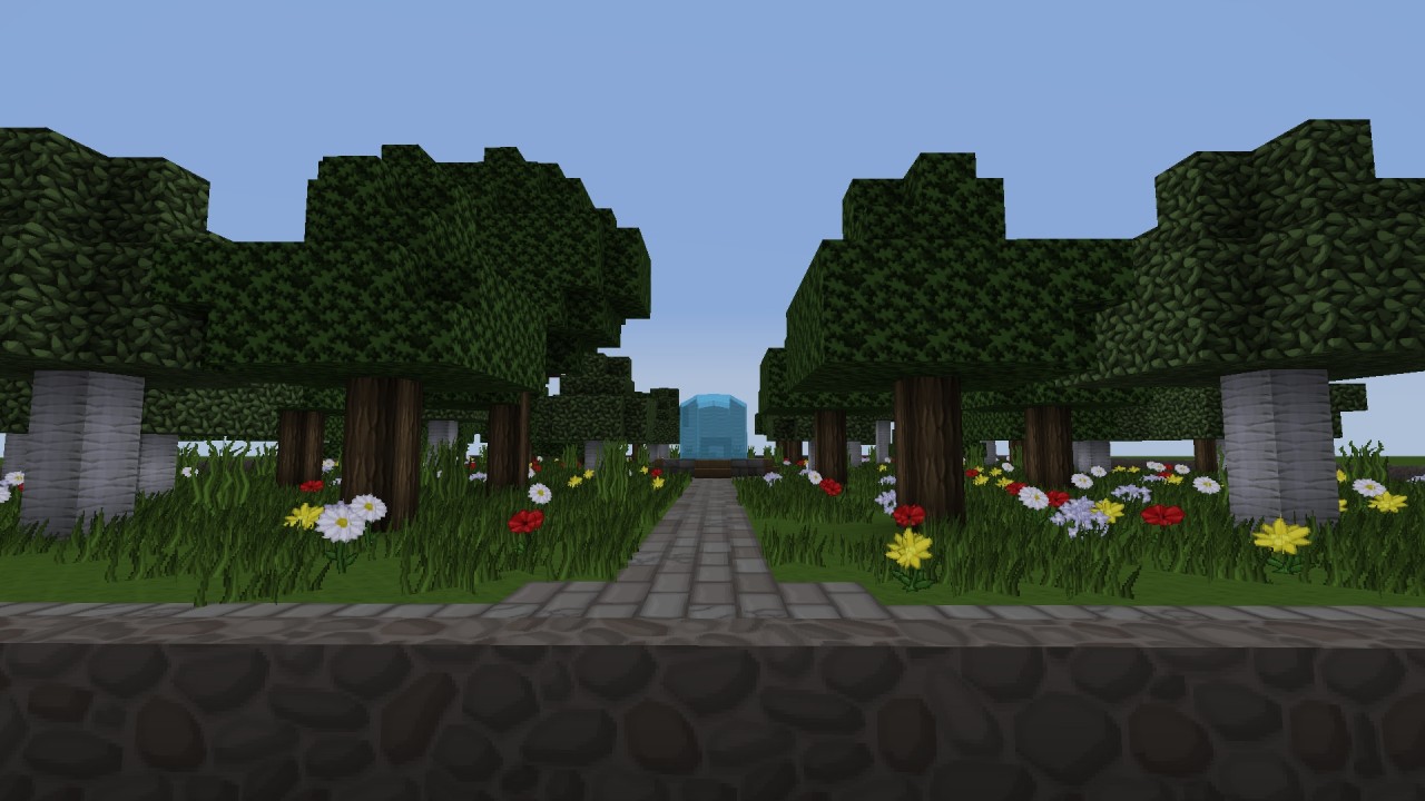 Beautiful Park Minecraft Map