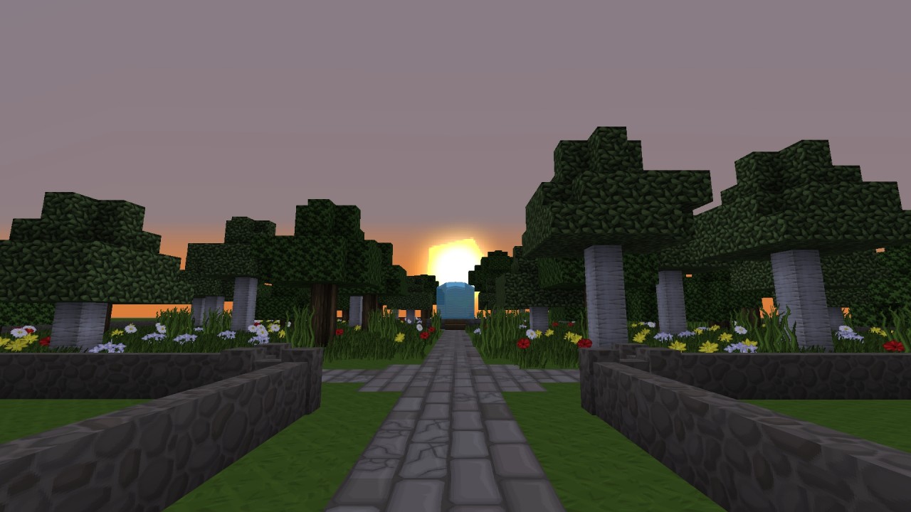 Beautiful Park Minecraft Map