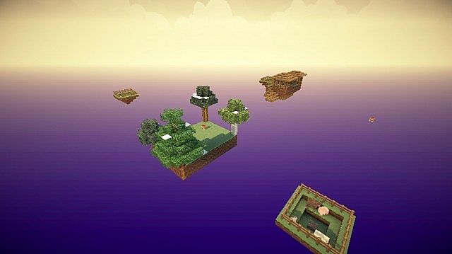 MODDED SKYBLOCK Minecraft Map