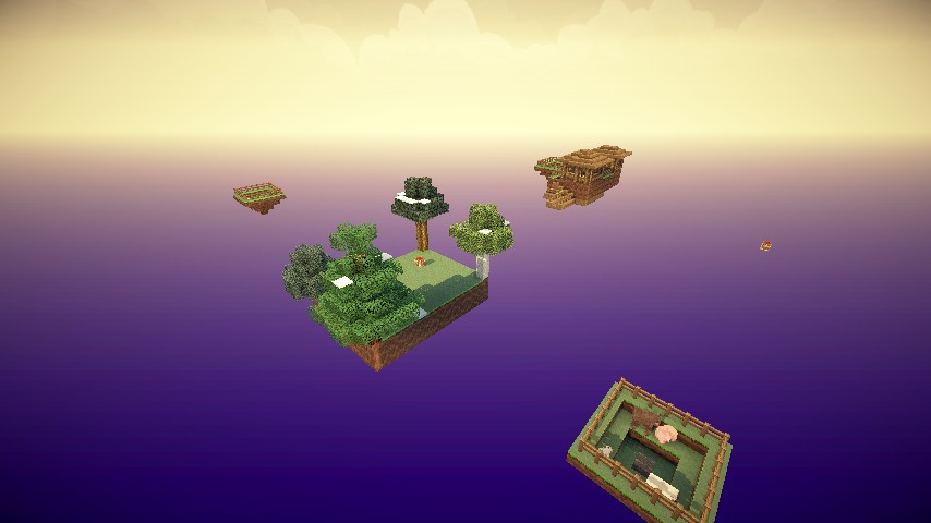 MODDED SKYBLOCK Minecraft Map
