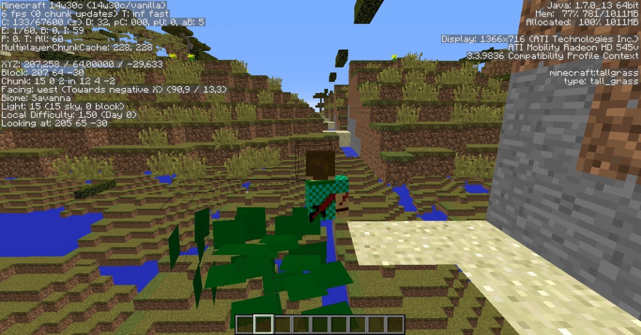 Snapshot 14w30c GLITCH/BUG Minecraft Map