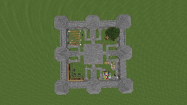 Small Village / Castle Minecraft Map