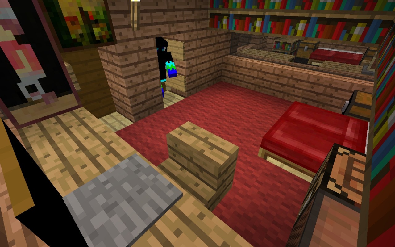 The Jungle Survival House Minecraft Map