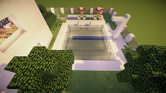 A Typical Modern Home - My First Project Minecraft Map