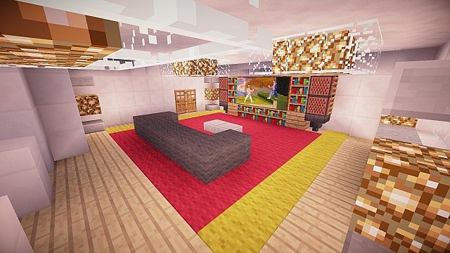 A Typical Modern Home - My First Project Minecraft Map