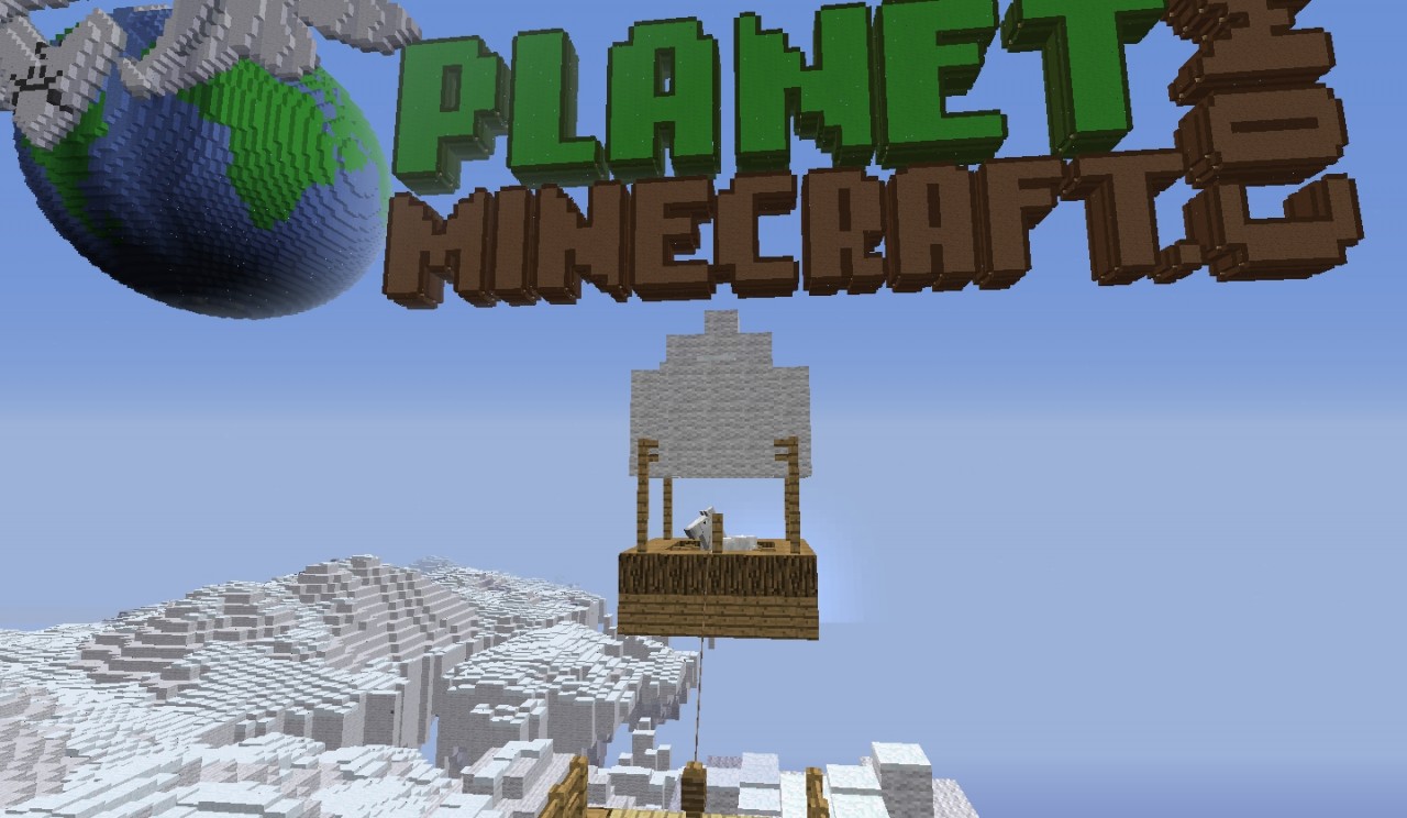 Cloud SIde House Minecraft Map