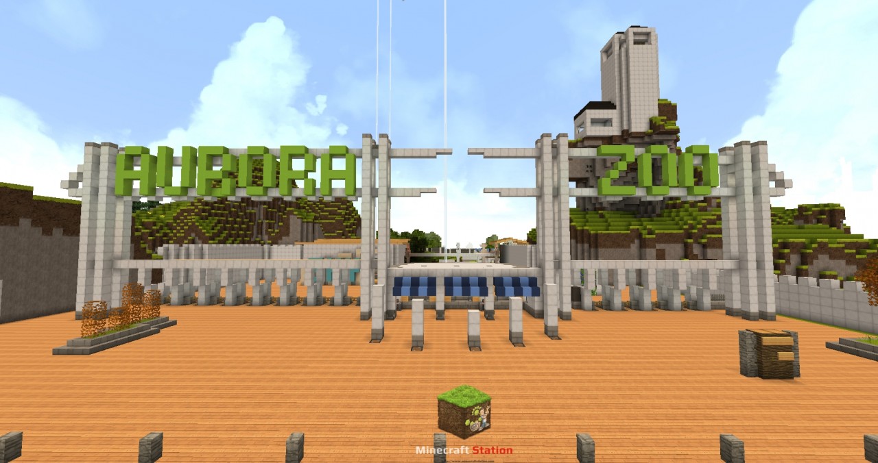 Aurora Zoo Minecraft Map