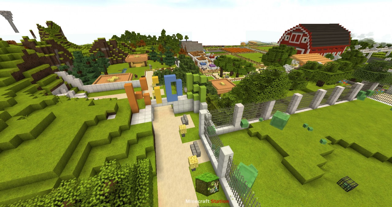 Aurora Zoo Minecraft Map
